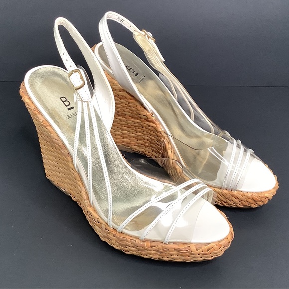 Baker | Shoes | Vintage Bakers Womens White Espadrille Strap Sandals ...